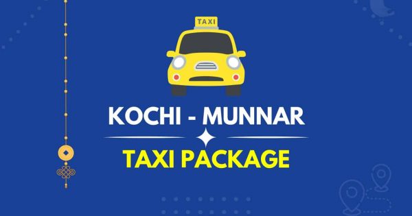 Book Kochi Munnar Taxi Package (3 days) at ₹9,200 | Blue Bird Travels